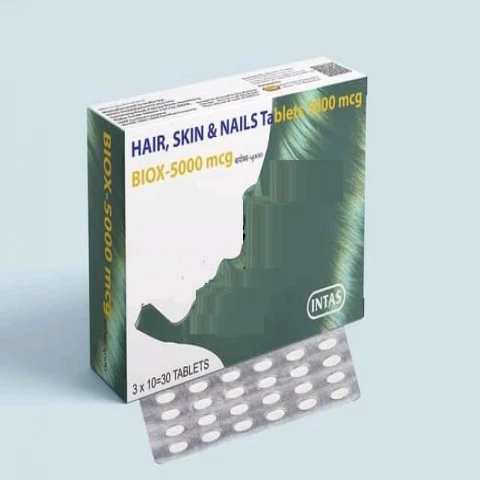 Biotin Biox 5000 mcg Tablet 30 pcs